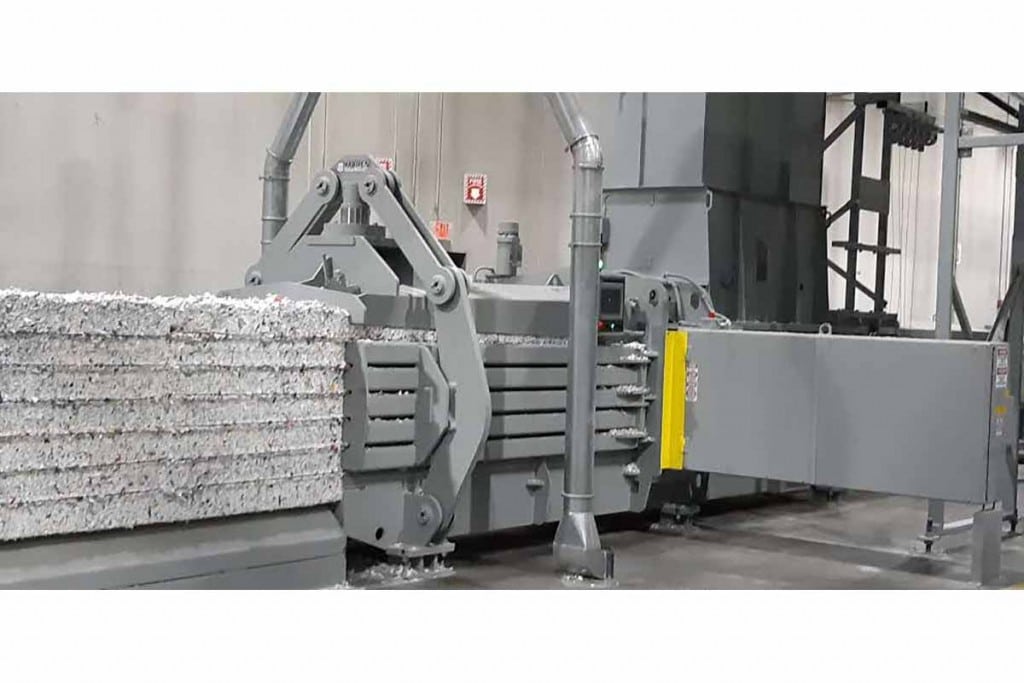 Paper Shredder Baler, Recycle Shredded Paper Baler - For Sale